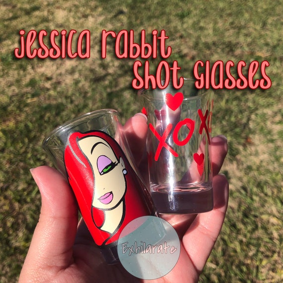 Jessica Rabbit Shot Glasses | Etsy