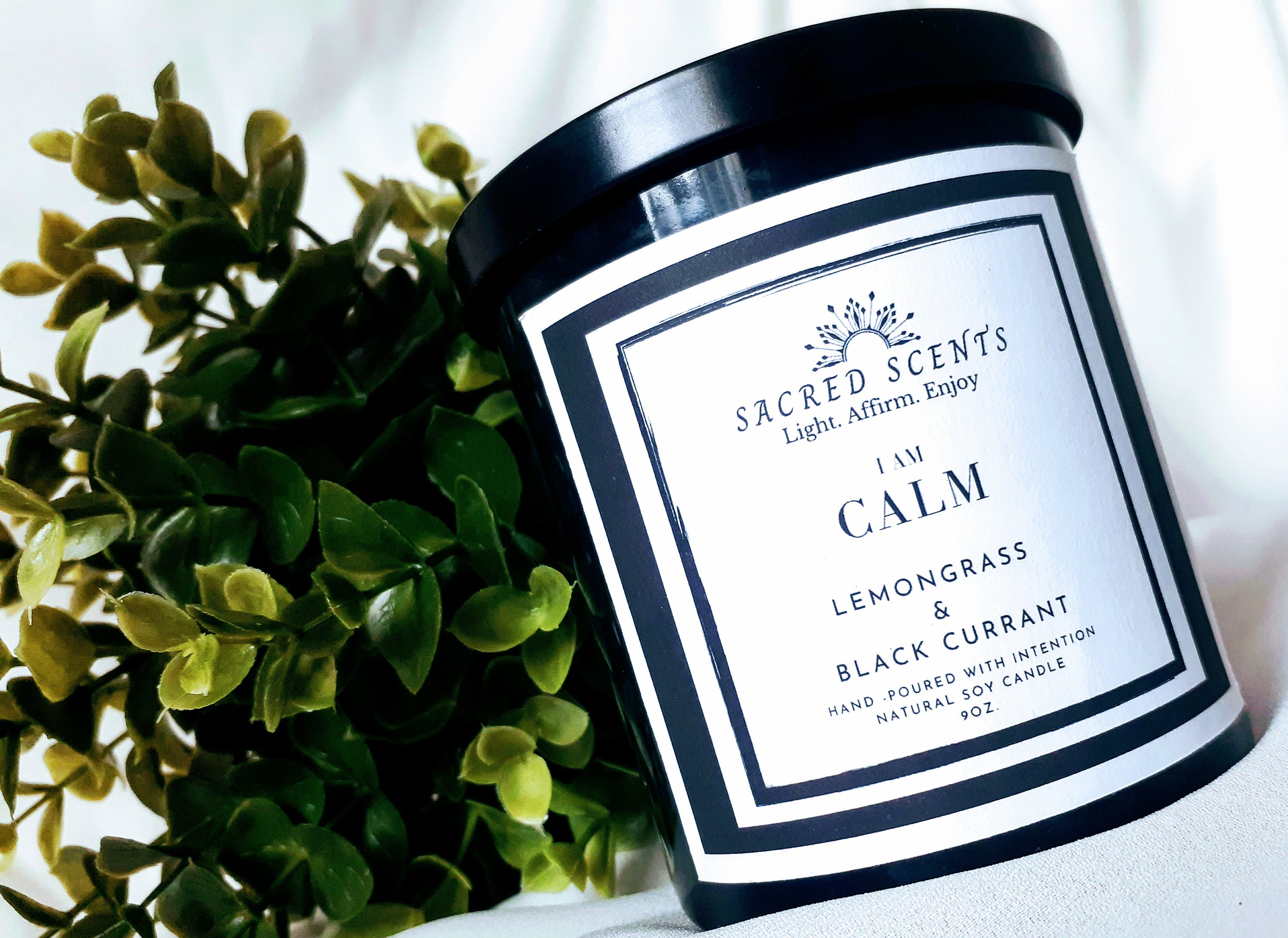 Home & Living I Am Calm Candle Home Décor Container Candles etna.com.pe