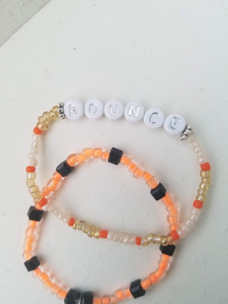 Disney's Tigger Charm Stretch Bracelet Set Glass Beads - Etsy