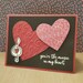 Music in My Heart Valentine's Day Cards (set of 5) - Etsy