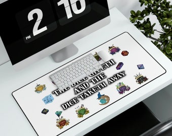 Dungeons and Dragons Dragons Dice Mat Desk Mat - Etsy