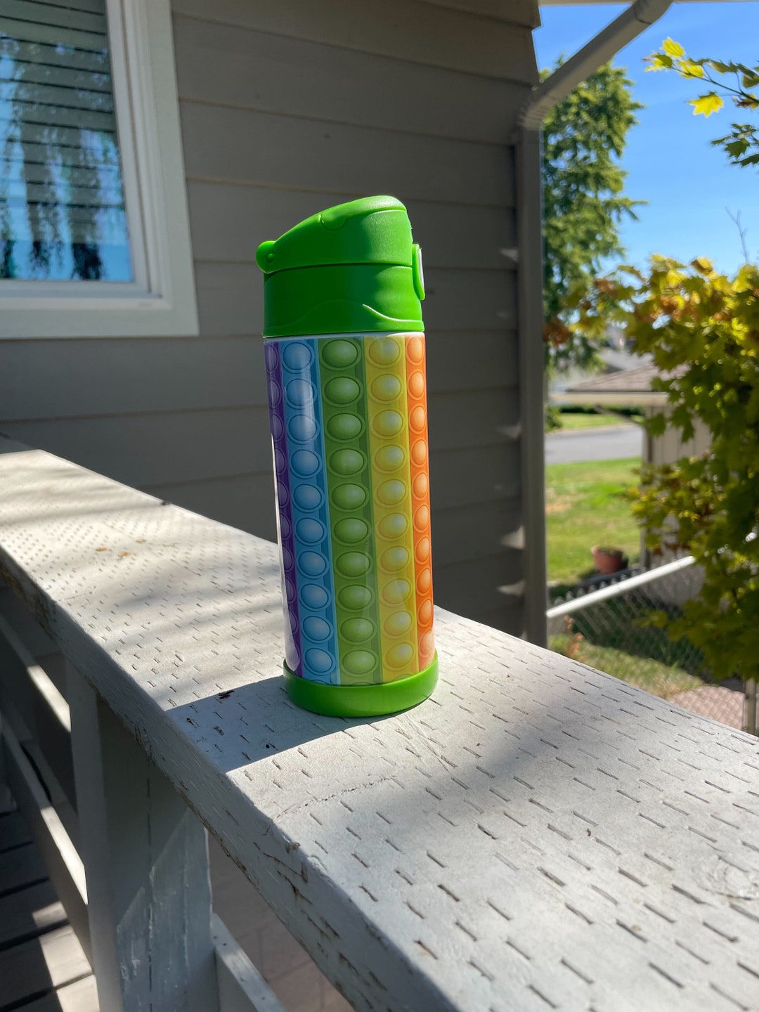 Kids Water Bottle - Pop-its - Etsy