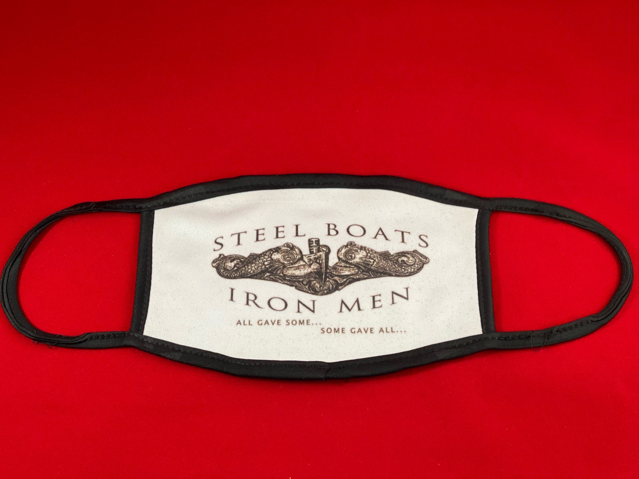Facemask W/nose Metal Nose Bridge - Steel Boats Iron Men - Etsy