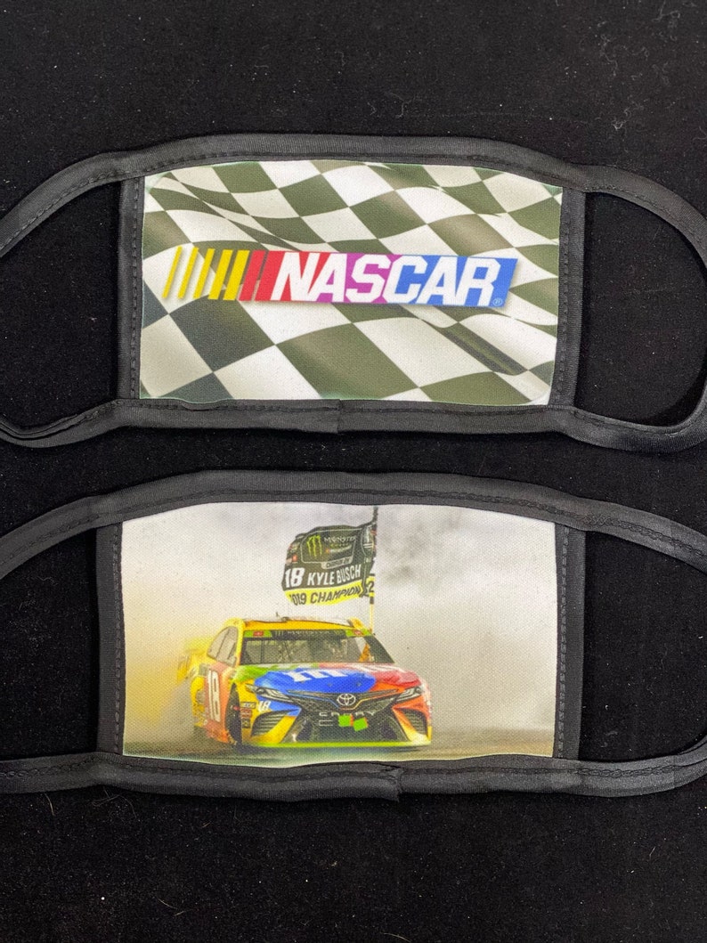 NASCAR Mask Series With Your Favorite Driver - Etsy