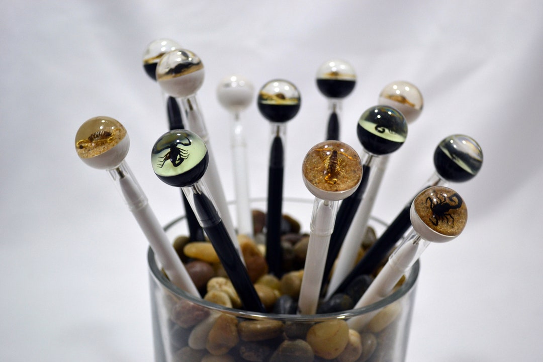 Resin-encased Bug Pens | Pick From Multiple Options - Etsy