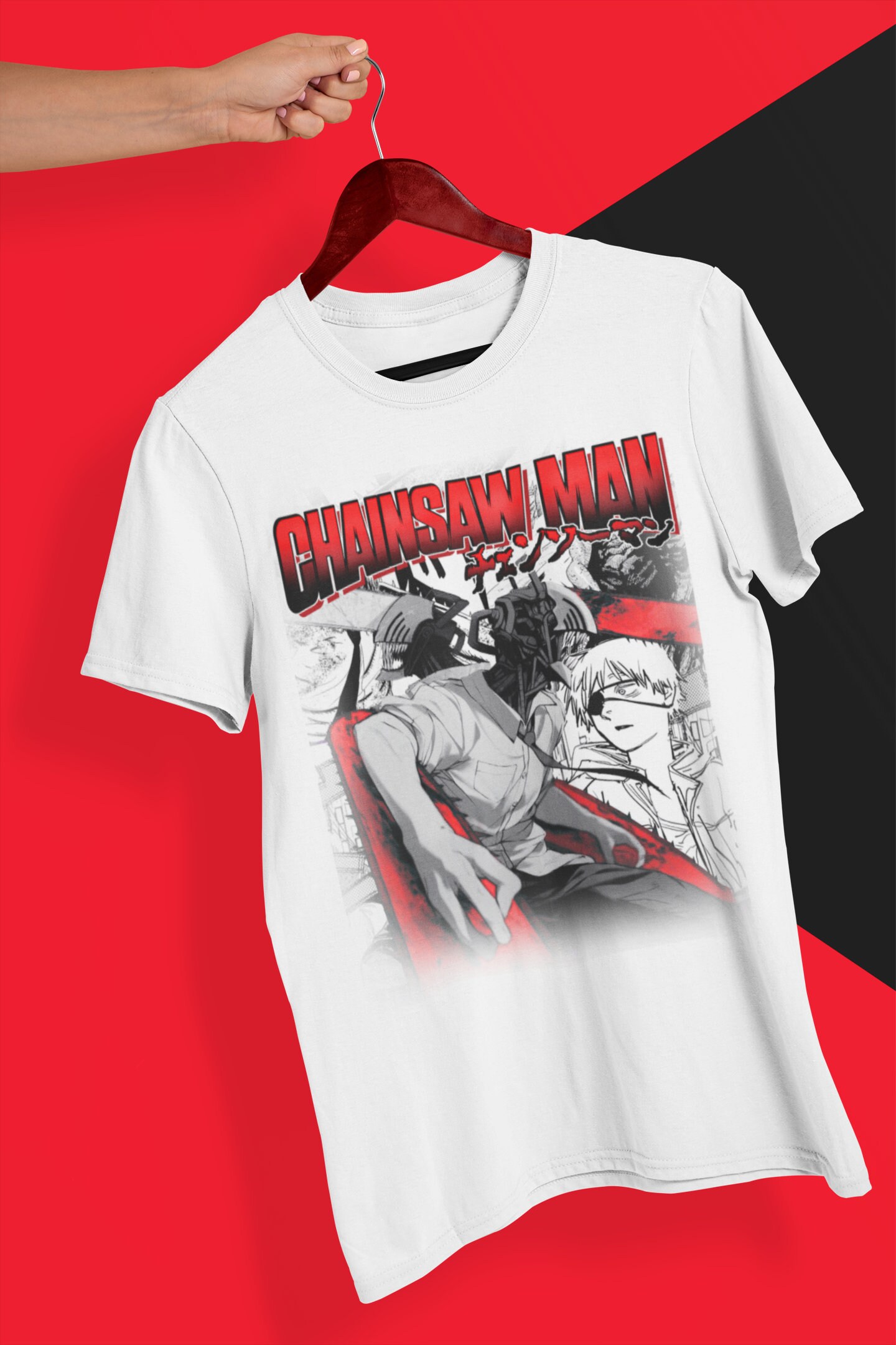 Chainsaw Man Shirt, Chainsaw man tshirt, chainsaw man, unisex anime ...