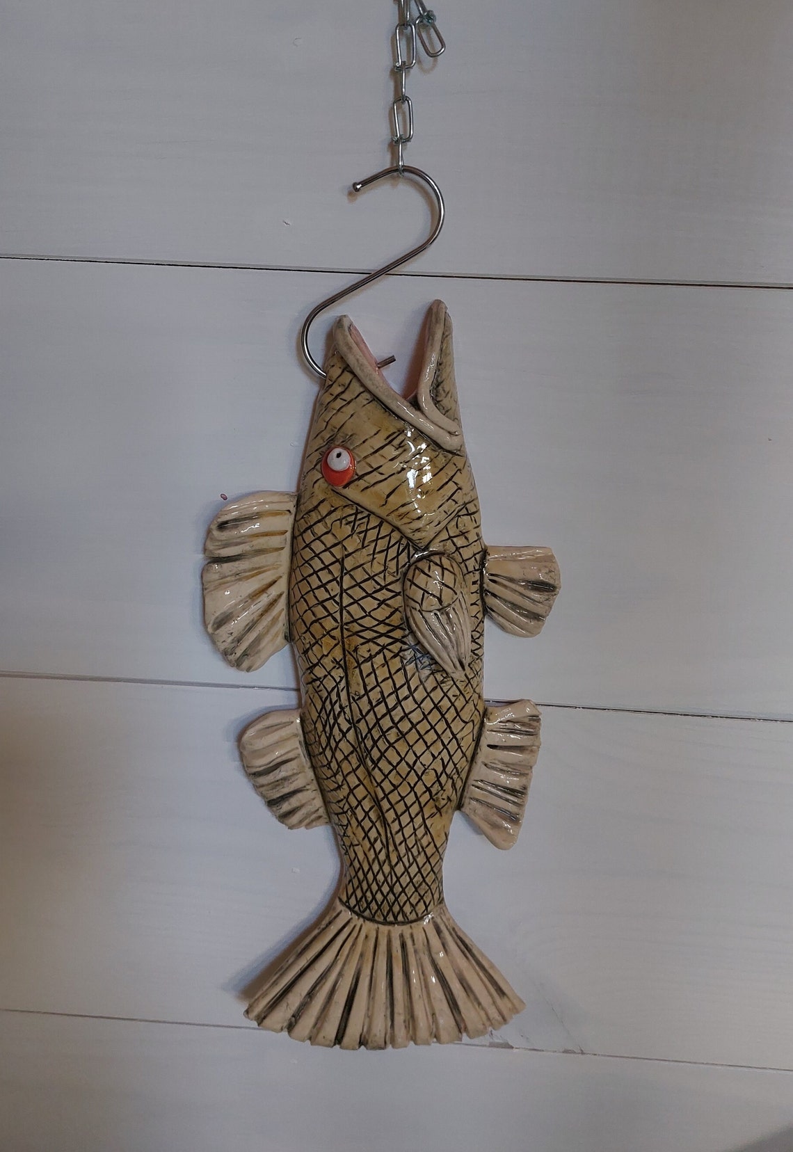 Keramische Vis, Baars Van Keramiek, Hangende Vis, Zeevis, Grappige Vis ...