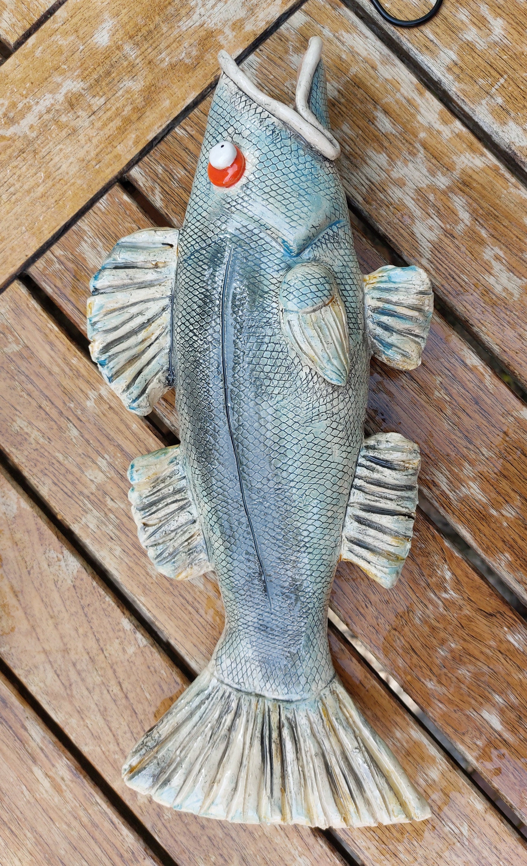 Keramische Vis, Baars Van Keramiek, Hangende Vis, Zeevis, Grappige Vis ...