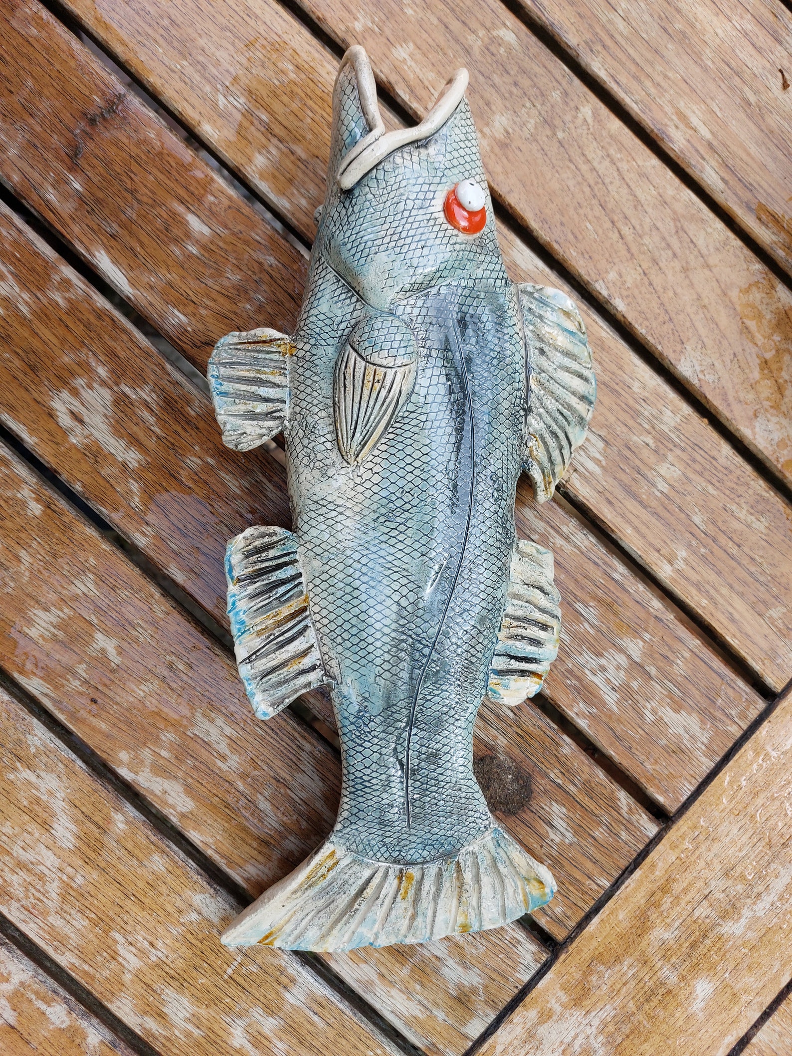 Keramische Vis, Baars Van Keramiek, Hangende Vis, Zeevis, Grappige Vis ...