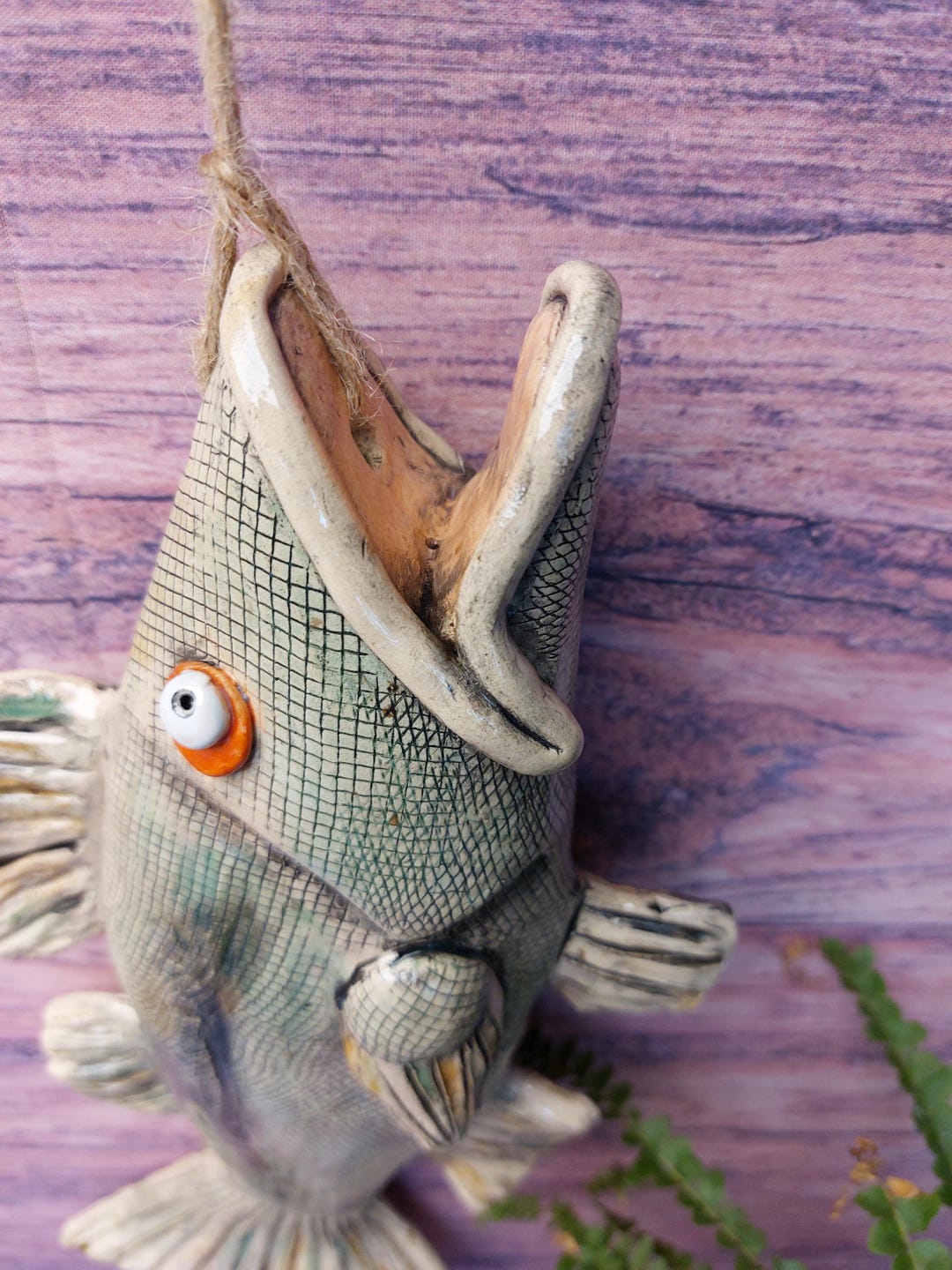 Keramische Vis, Baars Van Keramiek, Hangende Vis, Zeevis, Grappige Vis ...