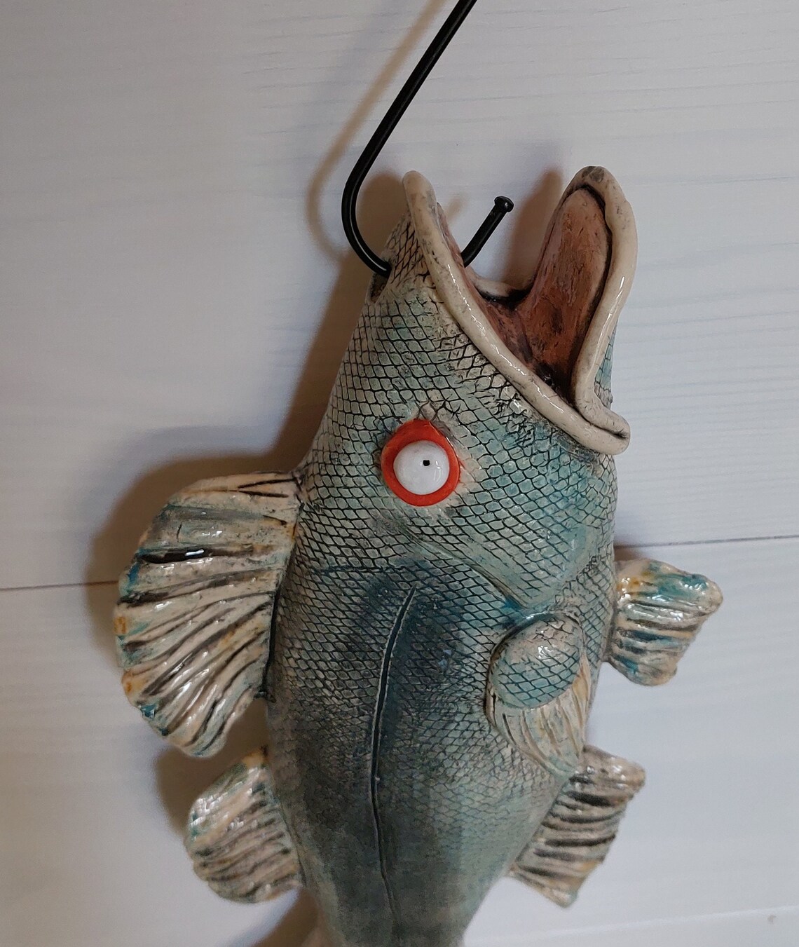 Keramische Vis, Baars Van Keramiek, Hangende Vis, Zeevis, Grappige Vis ...