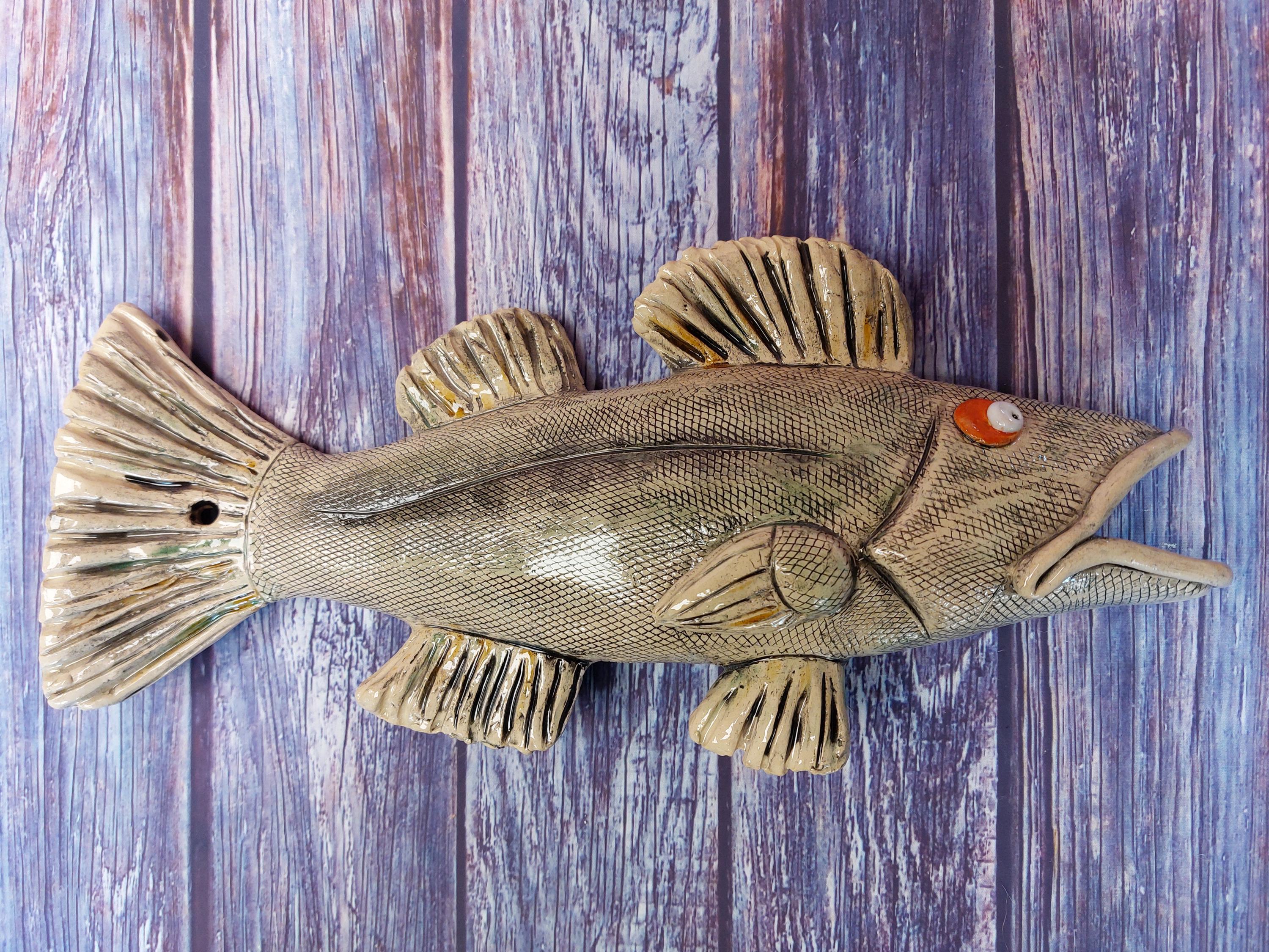 Keramische Vis, Baars Van Keramiek, Hangende Vis, Zeevis, Grappige Vis ...