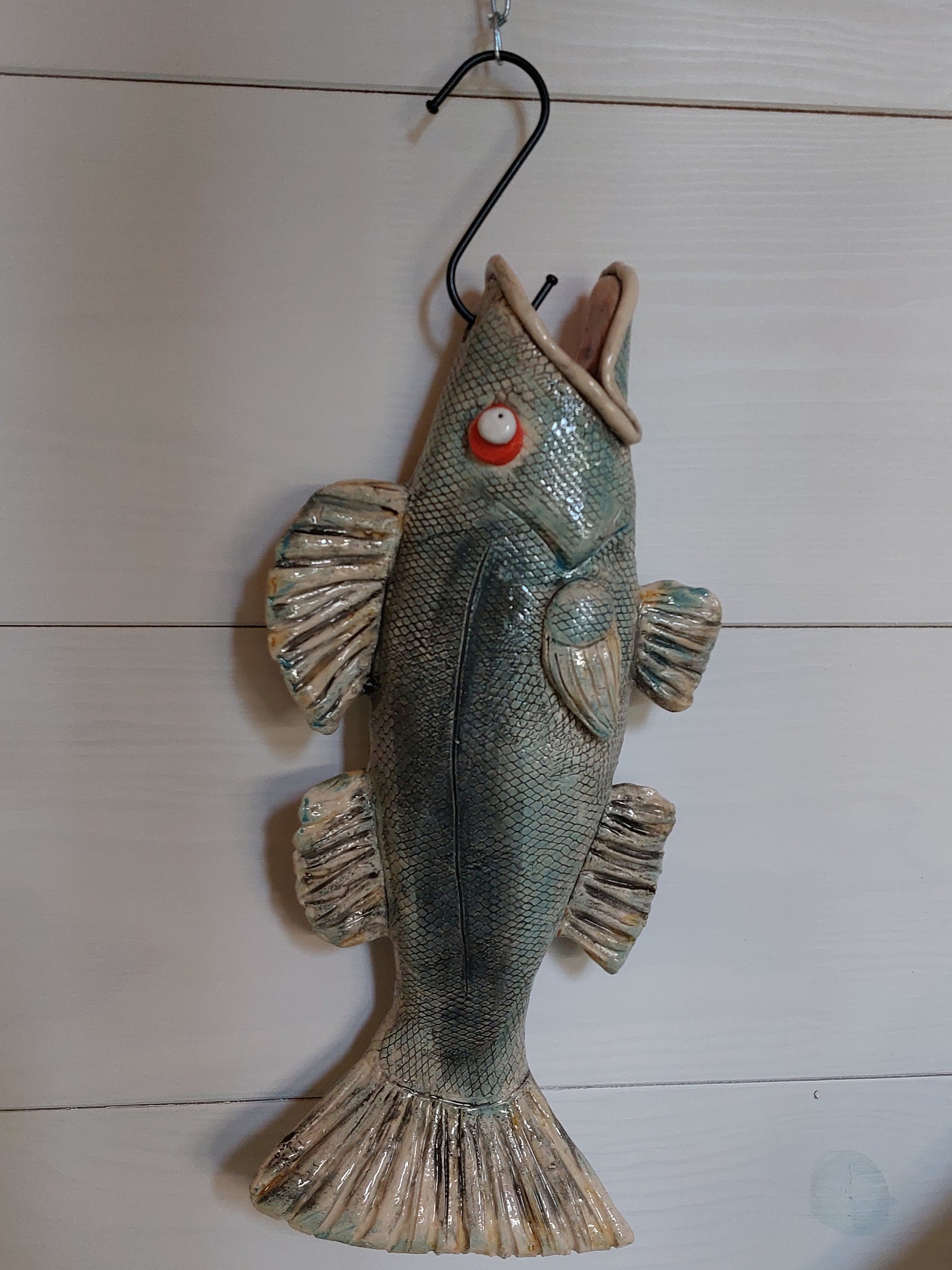 Keramische Vis, Baars Van Keramiek, Hangende Vis, Zeevis, Grappige Vis ...