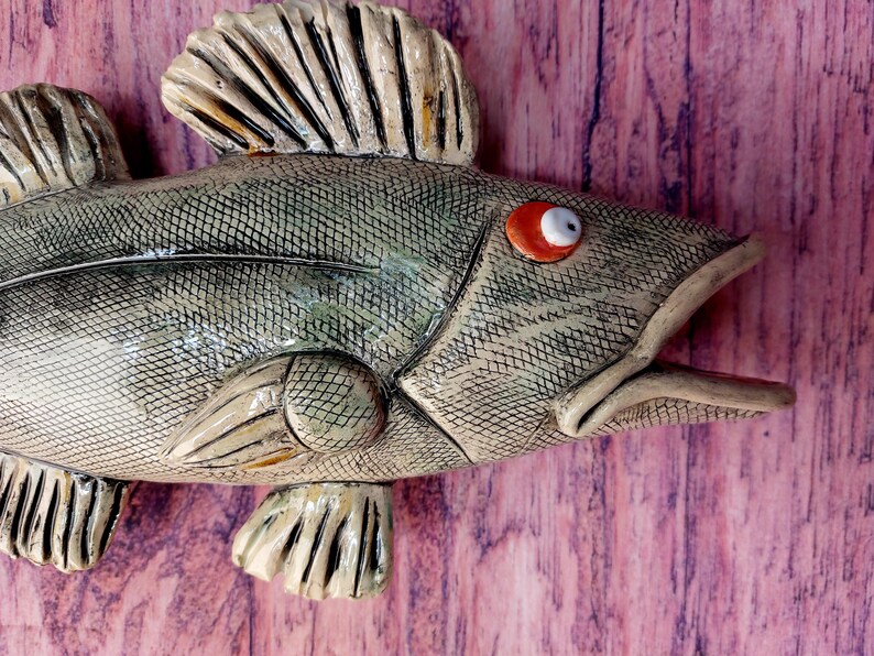 Keramische Vis, Baars Van Keramiek, Hangende Vis, Zeevis, Grappige Vis ...