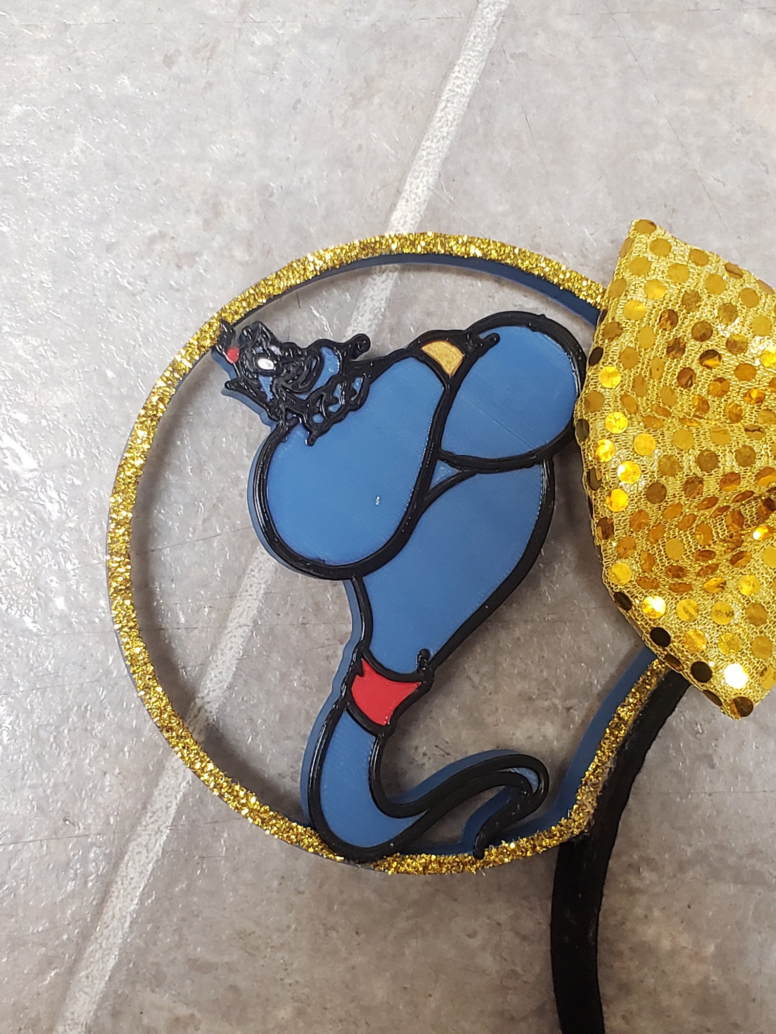 Genie and Lamp 3D Printed Mouse Ears - Etsy