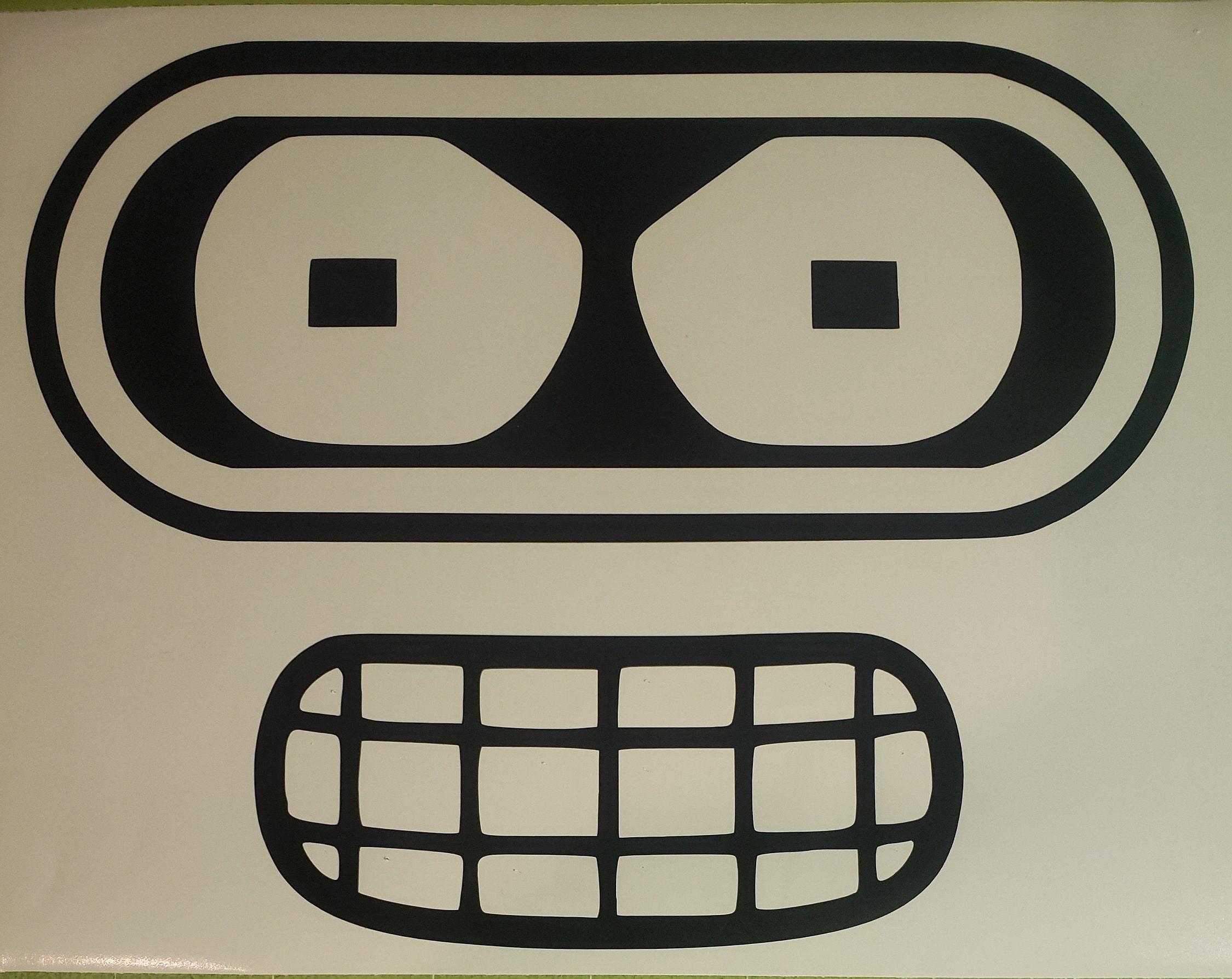 Futurama Bender Decal - Etsy