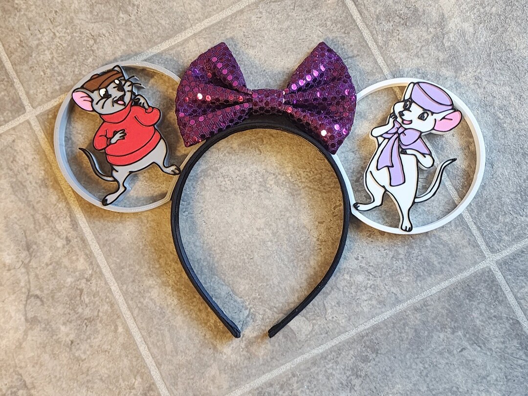 Rescue Aid Society Mice 3D Printed Mouse Ears - Etsy