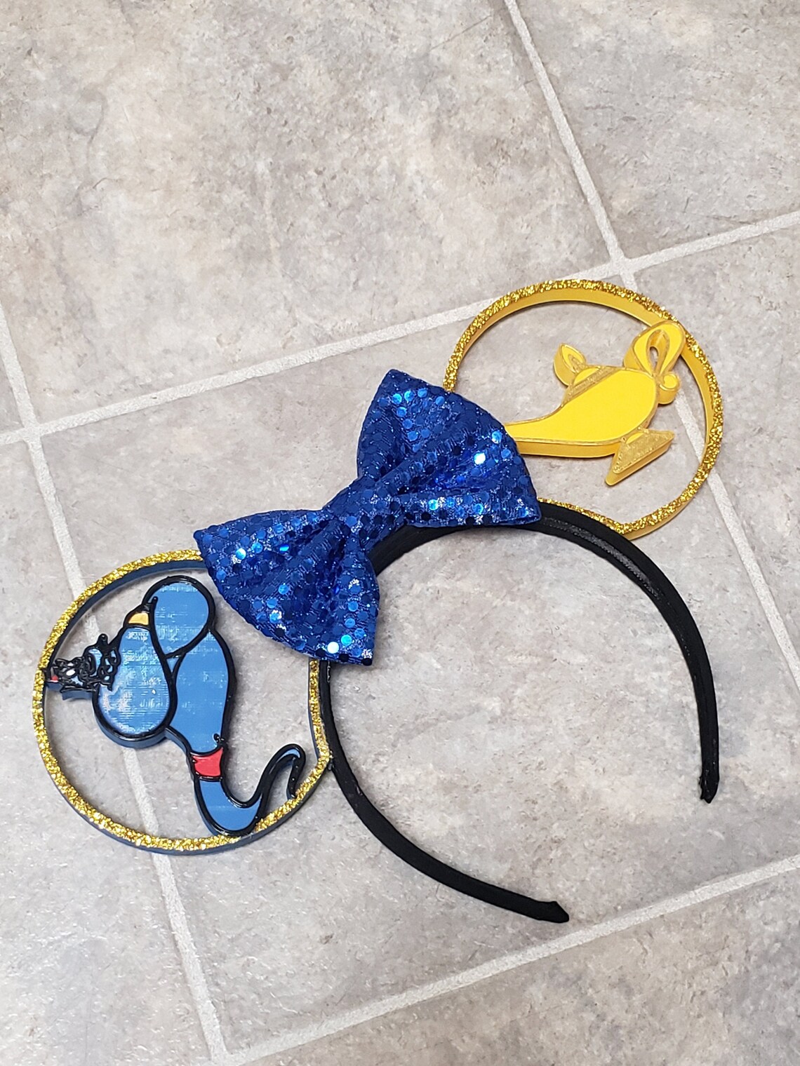 Genie and Lamp 3D Printed Mouse Ears - Etsy