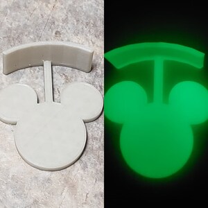 1" Mouse Ear Wall Hook, Mouse Ear Display, Headband Hanger, Headband ...