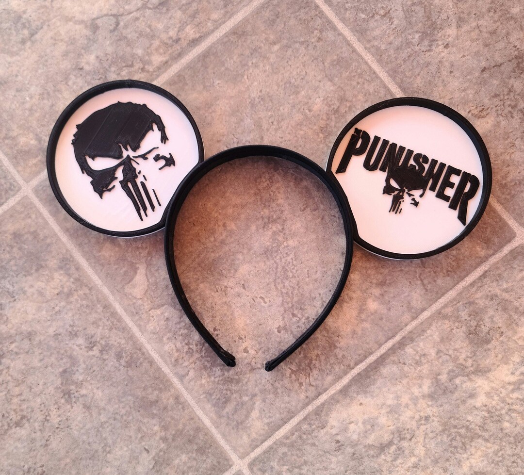 Veteran Vigilante Inset Design 3D Printed Mouse Ears - Etsy
