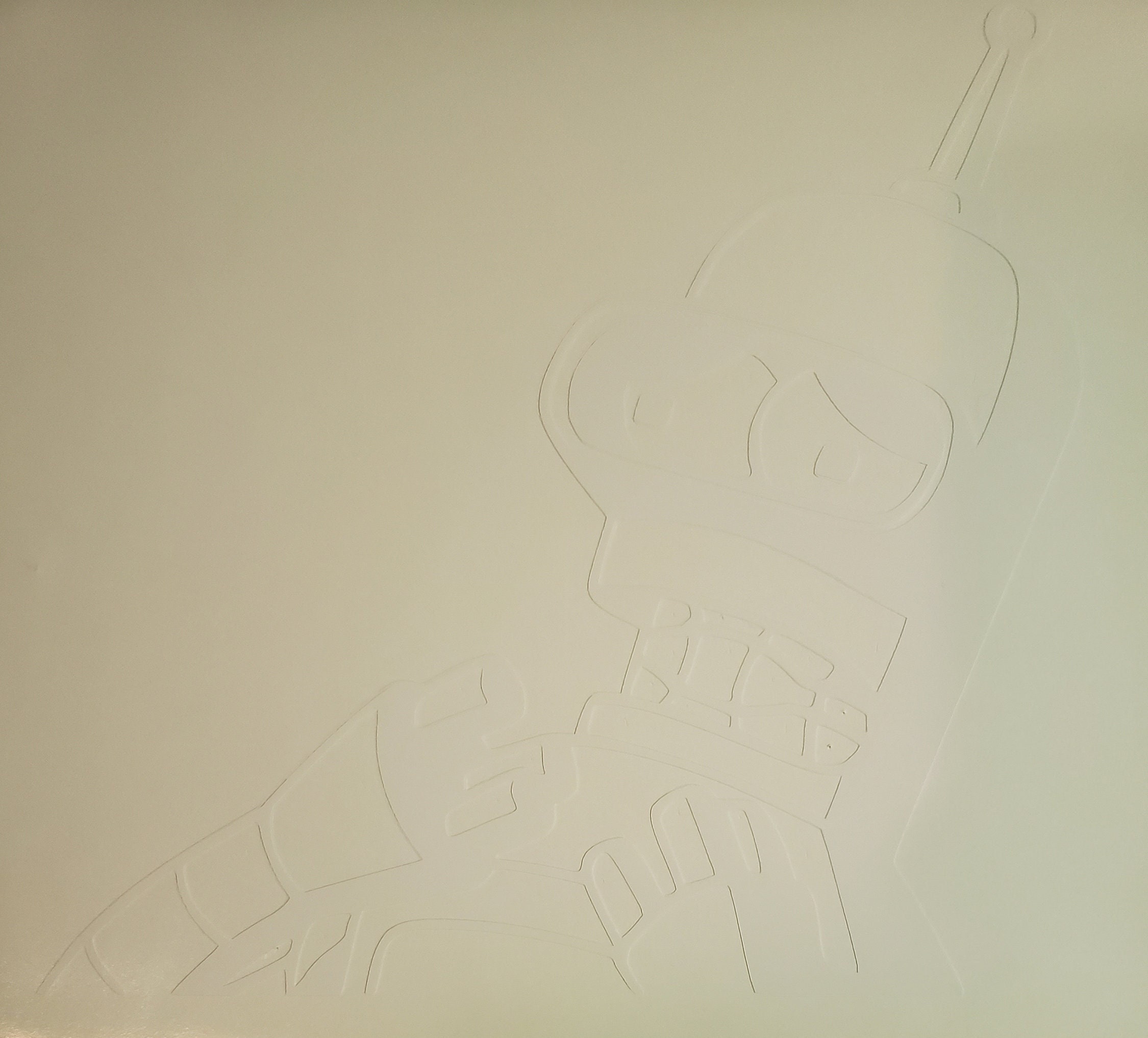 Futurama Bender Decal - Etsy