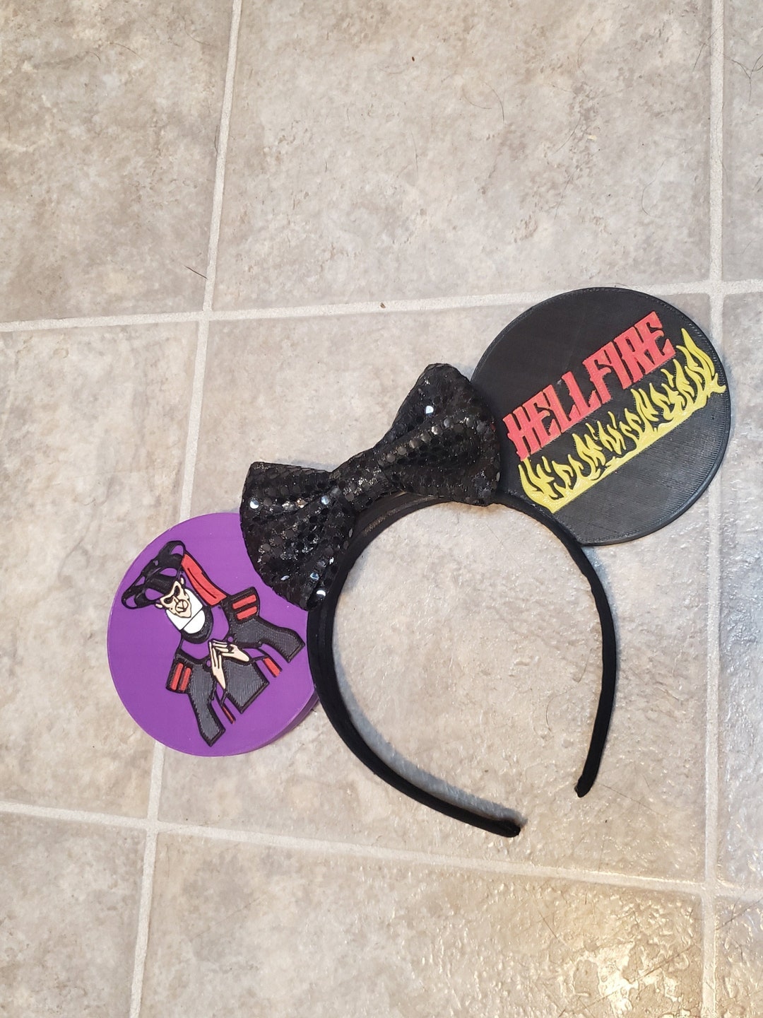 Hellfire 3D Printed Mouse Ears - Etsy