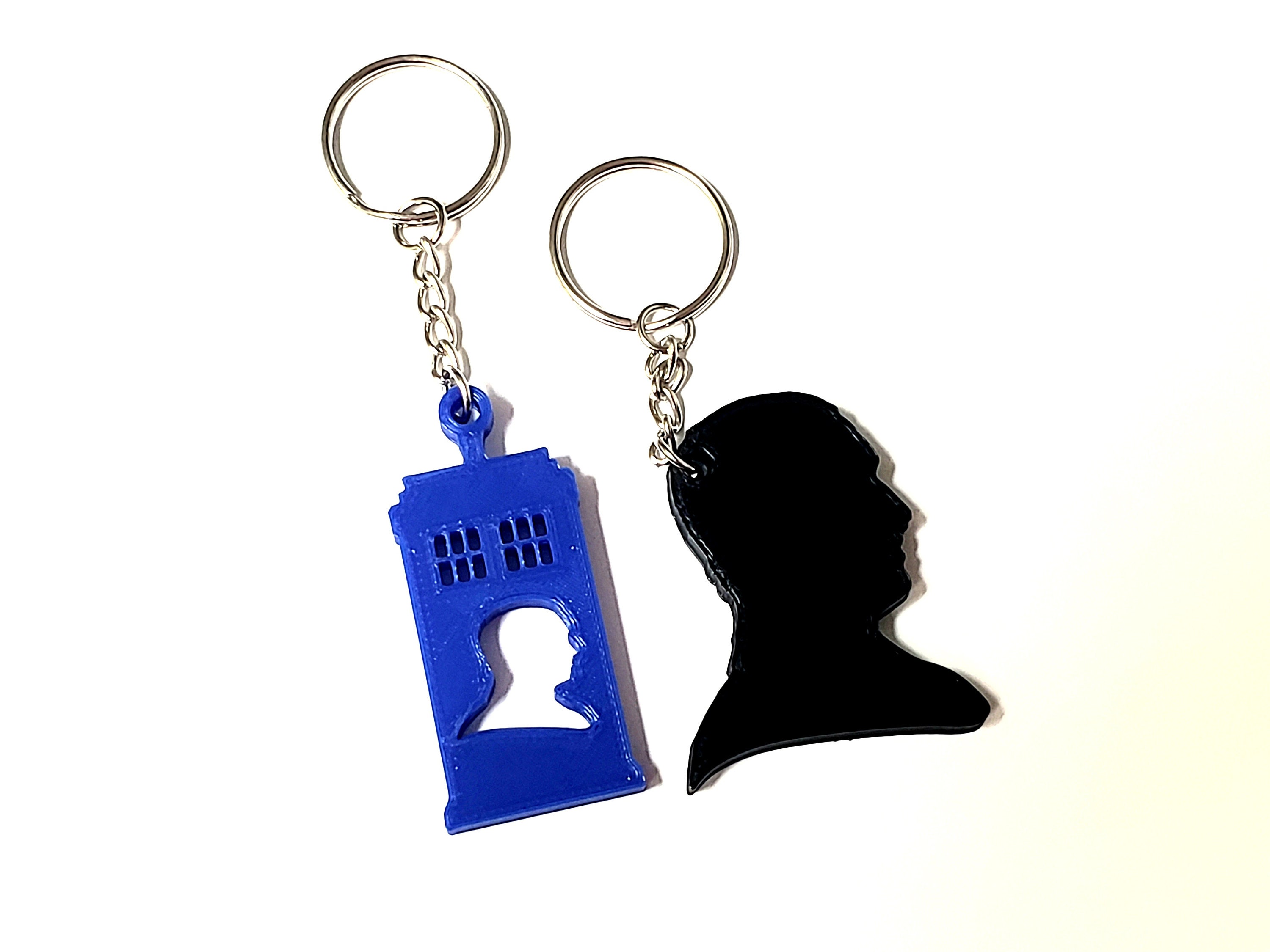 Doctor Who Keychains 9th Doctor 10th Doctor 11th Doctor | Etsy