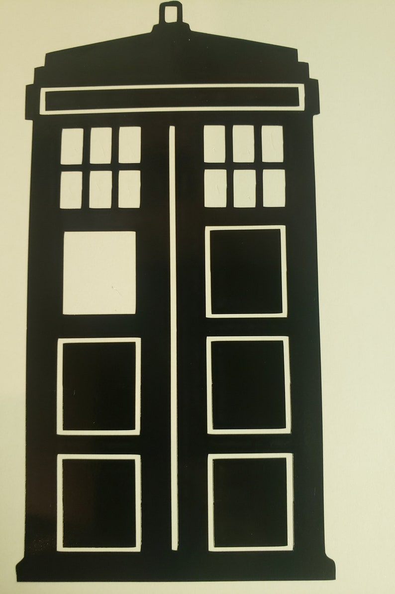 Dalek Tardis Weeping Angel Decal - Etsy