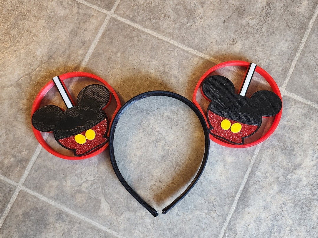Mr. Mouse Apple V2 3D Printed Mouse Ears - Etsy