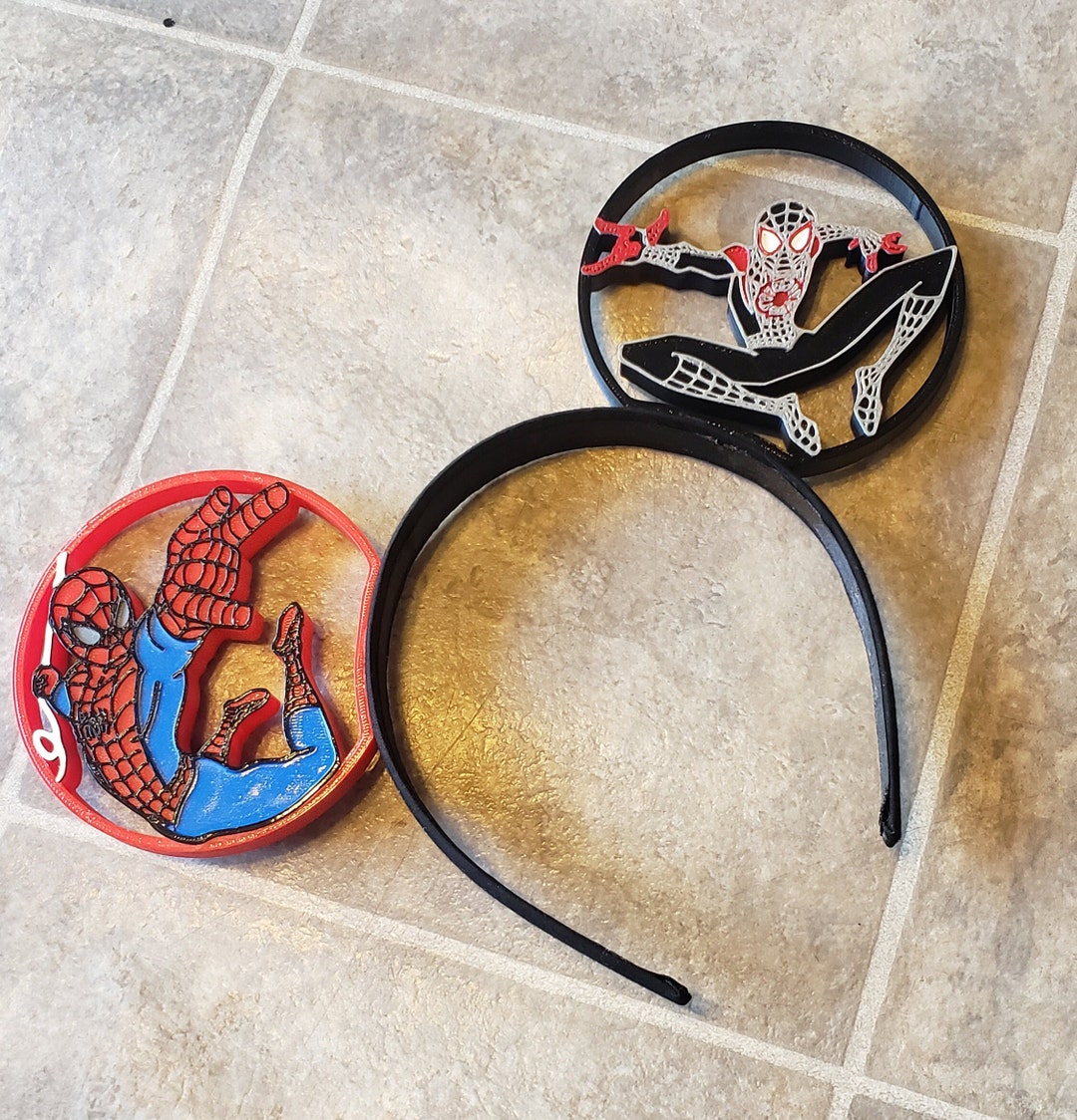 Spiderverse 3D Printed Mouse Ears - Etsy