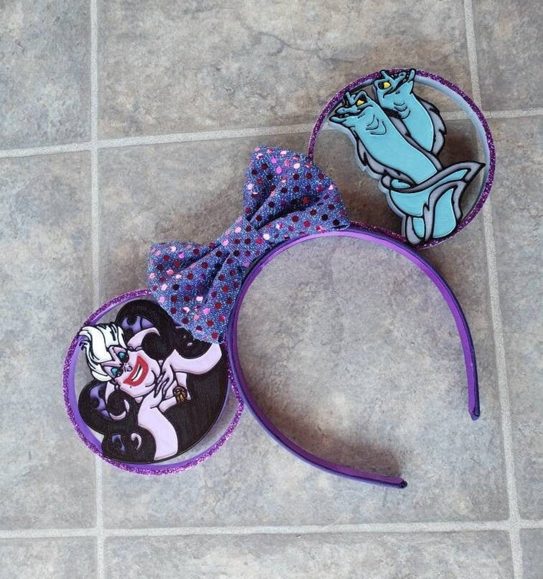 Sea Witch and Eels 3D Printed Mouse Ears - Etsy