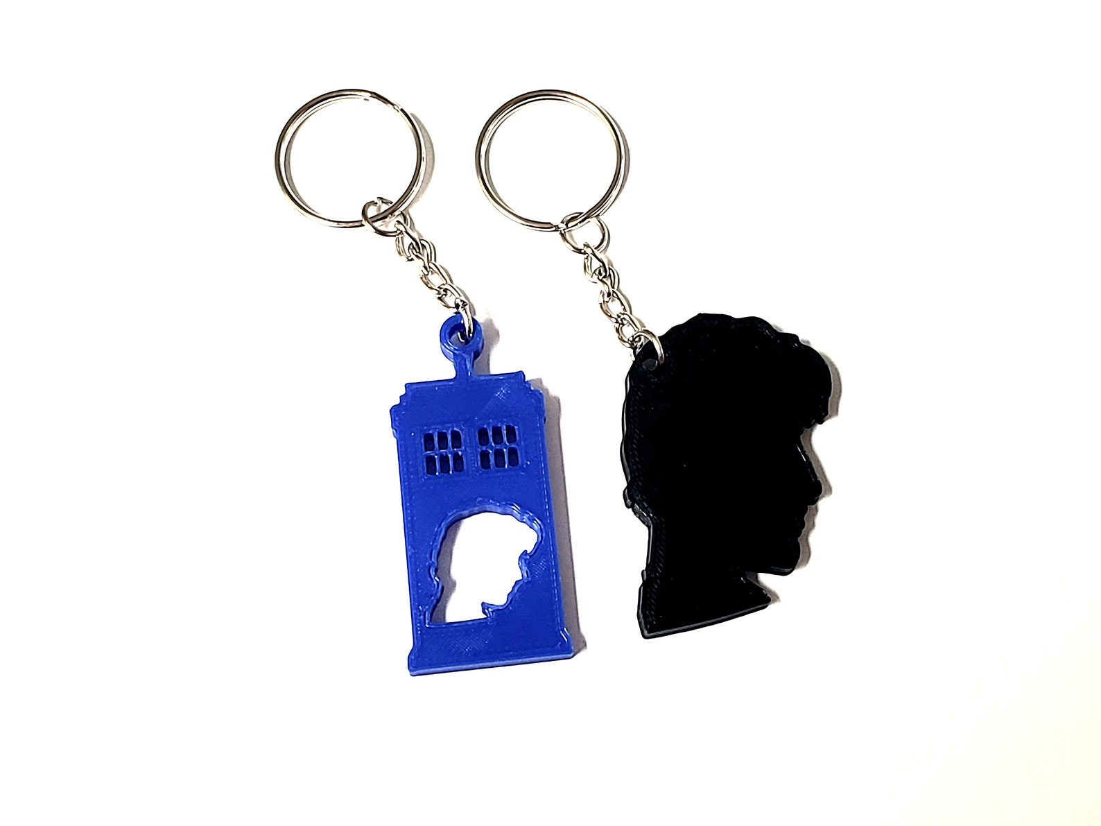 Doctor Who Keychains 9th Doctor 10th Doctor 11th Doctor - Etsy