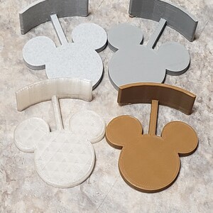 1" Mouse Ear Wall Hook, Mouse Ear Display, Headband Hanger, Headband ...