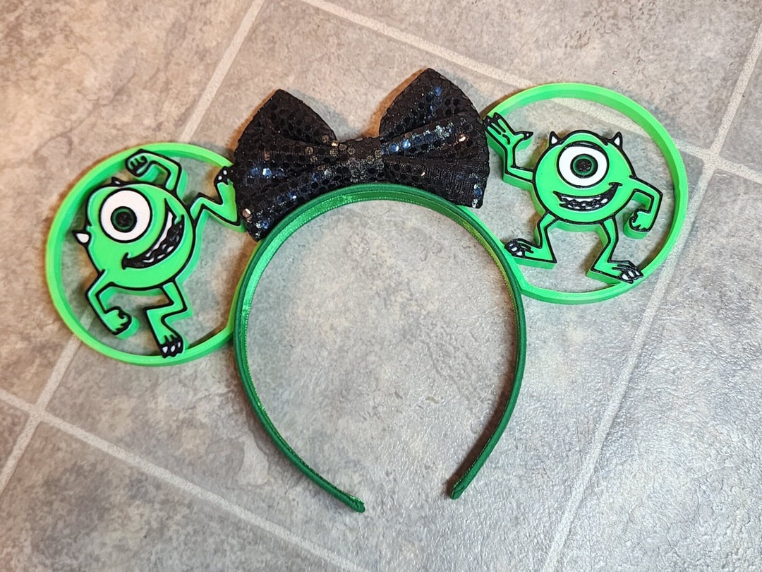 One Eyed Monster 3D Printed Mouse Ears - Etsy