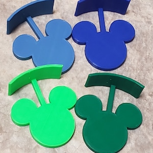 1" Mouse Ear Wall Hook, Mouse Ear Display, Headband Hanger, Headband ...