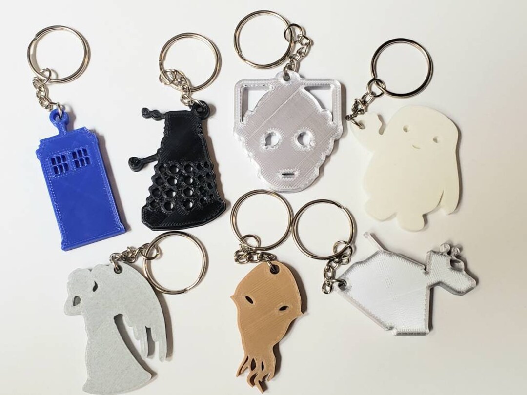 Tardis, Cyberman, Dalek, Adipose, Weeping Angel, Ood Keychains - Etsy