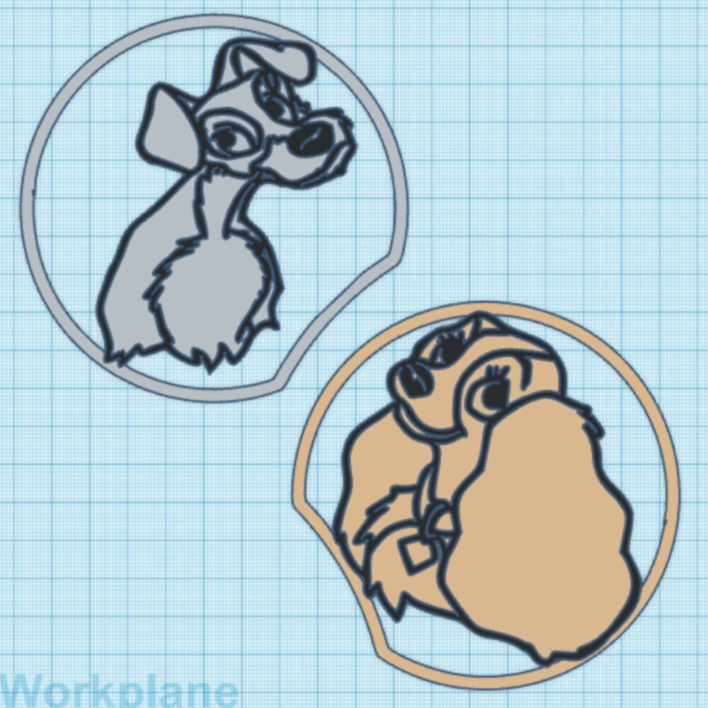 Cocker Spaniel and Stray Mutt 3D Printed Mouse Ears - Etsy