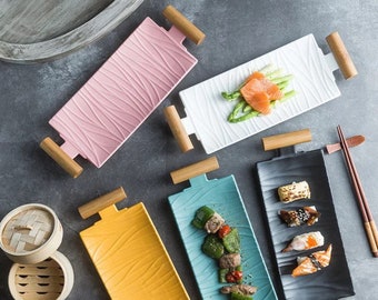 Ceramic Sushi Plate | Etsy