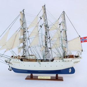 Christian Radich Model Ship - Etsy