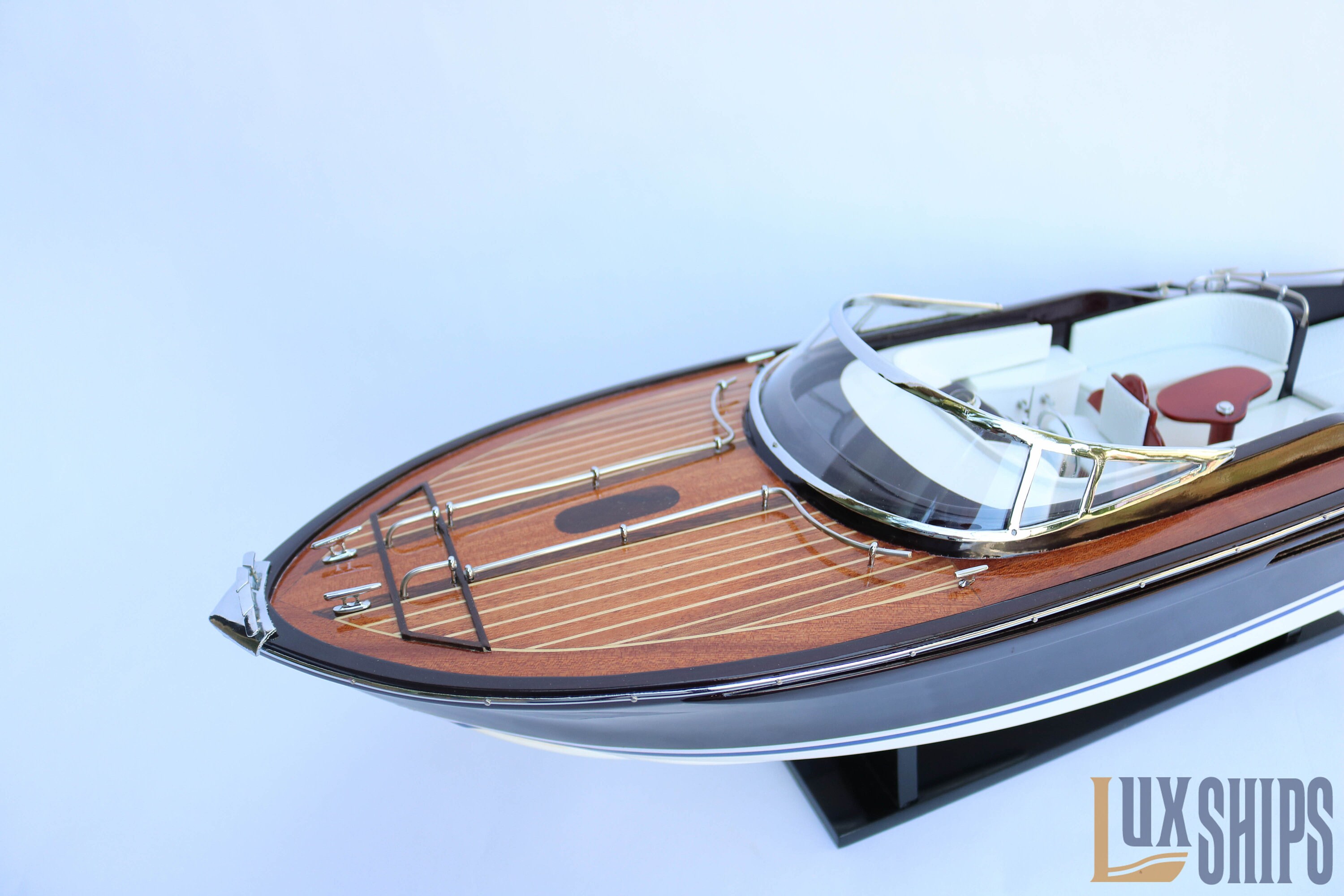 Riva Rama Ship Model 25.6 65cm Painted Dark Purple - Etsy