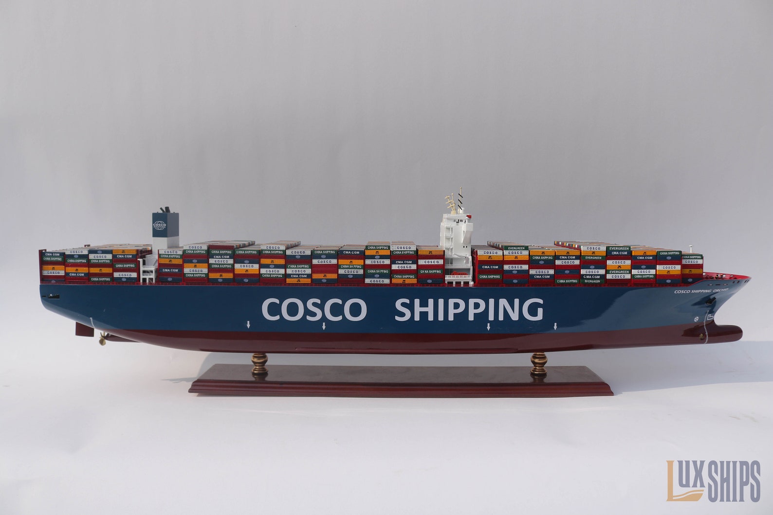 Cosco Container Ship Model 39" - Cosco Model Ship - Personalization ...
