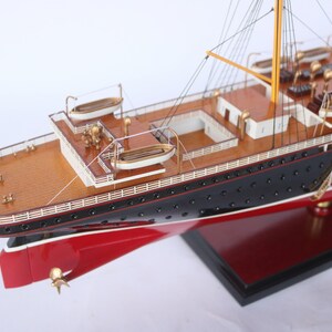 RMS CAMPANIA Ship Model 40" - Wooden Model Ship is for Sale - Etsy