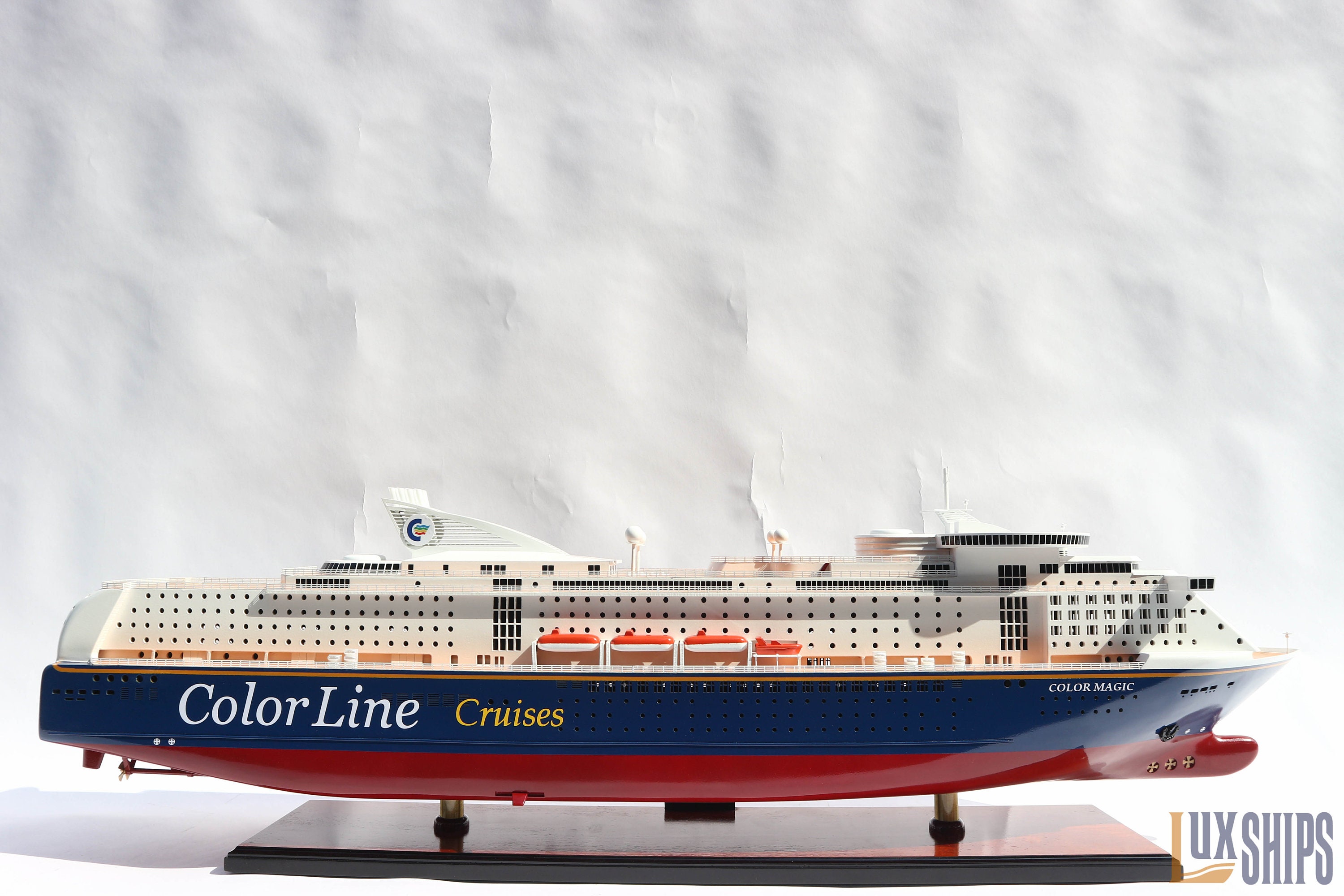 MS Color Magic Ship Model MS Color Magic Cruise Model Ship - Etsy