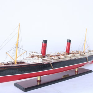 RMS CAMPANIA Ship Model 40" - Wooden Model Ship is for Sale - Etsy