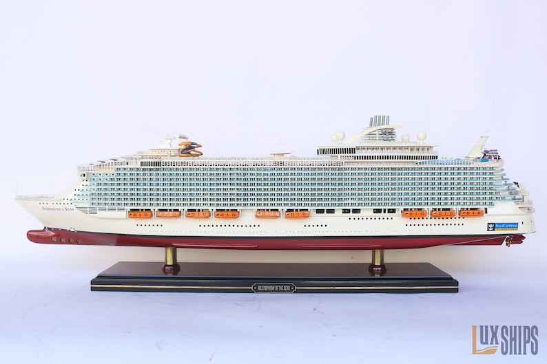 MS Symphony of the Seas Ship Model, Royal Caribbean Model Ship - Etsy