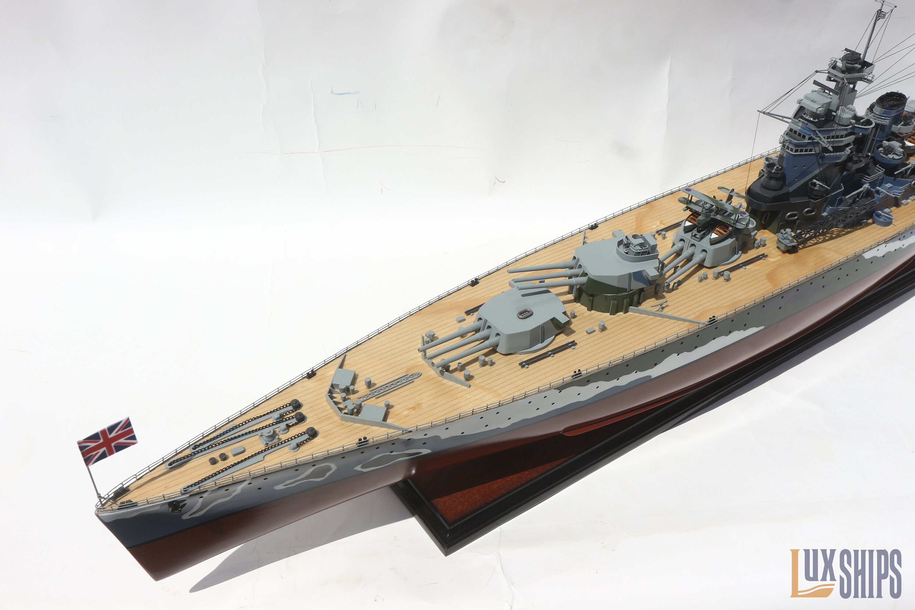 HMS Rodney Ship Model Battle Ship Model - Etsy
