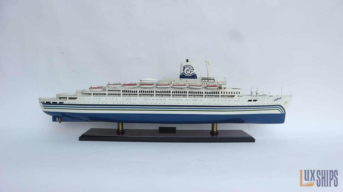 SS Sea Breeze Ship Model - SS Seabreeze Model Ship - Etsy