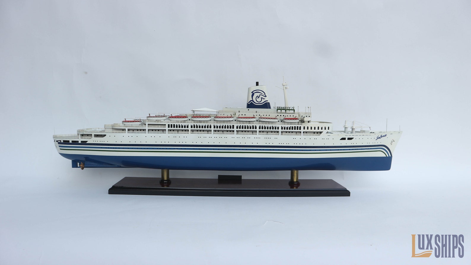 SS Sea Breeze Ship Model - SS Seabreeze Model Ship - Etsy