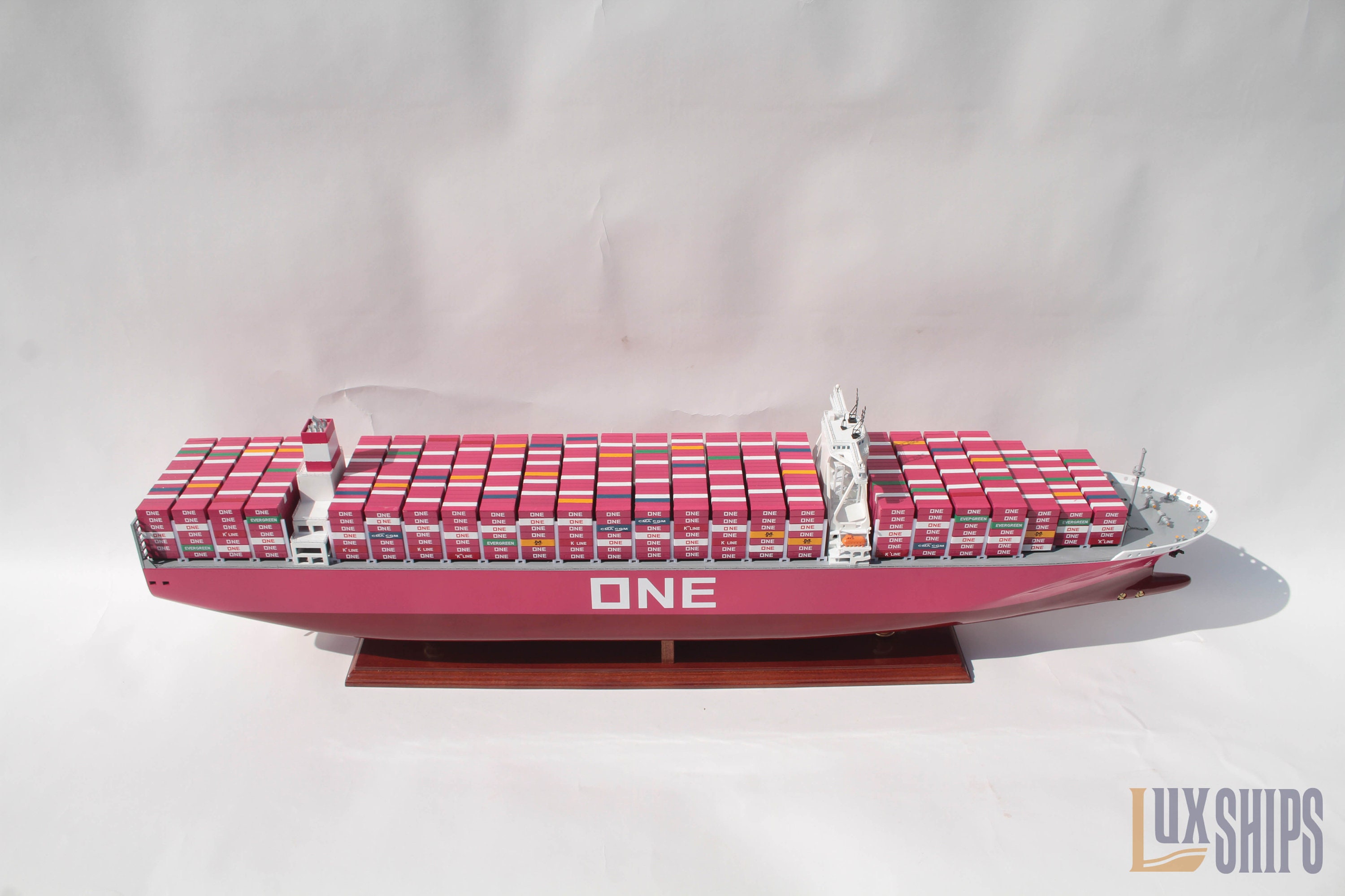 ONE Ship Model 39" - ONE Container Model Ship - Etsy