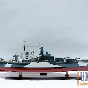 USS North Carolina Ship Model - USS North Carolina Battleship Model - Etsy
